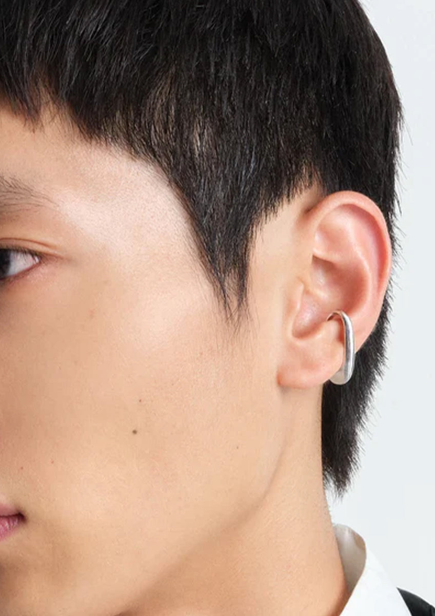 LEMAIRE - LONG DROP EARCUFF SILVER – SOLAR MTP