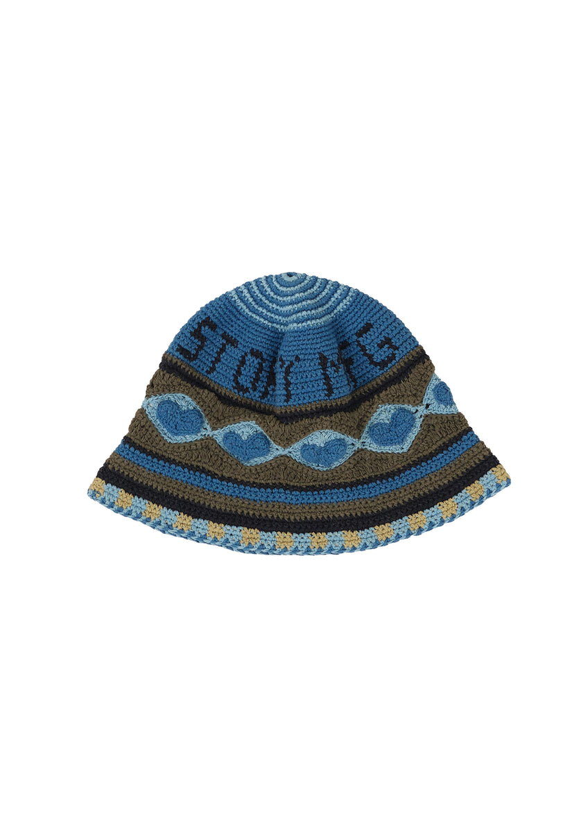 Story Mfg Brew Hat Indigo Heart Solar Mtp
