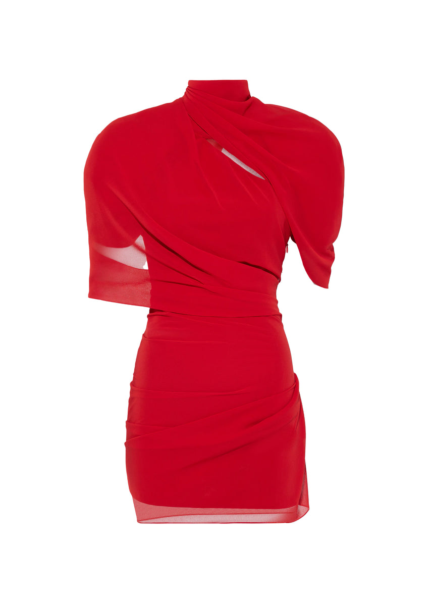 JACQUEMUS - LA ROBE CASTAGNA RED – SOLAR MTP