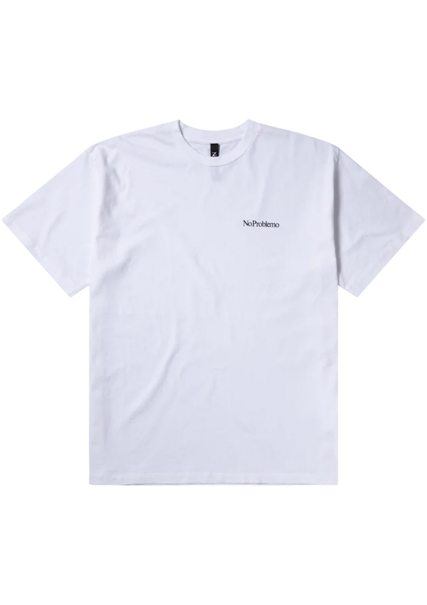 NO PROBLEMO - MINI PROBLEMO SS TEE WHITE – SOLAR MTP