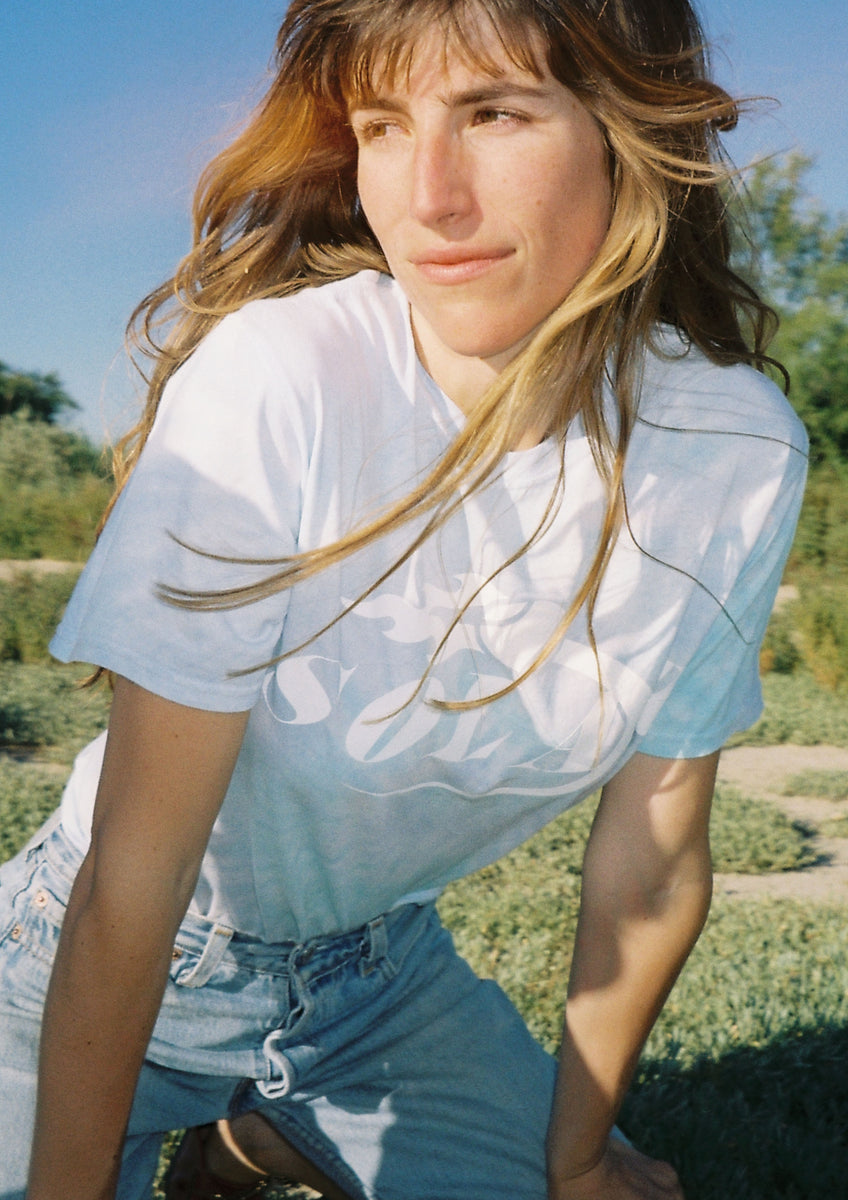 SOLAR COURT - FIREBALL TIE DYE TEE BLUE LAGOON – SOLAR MTP