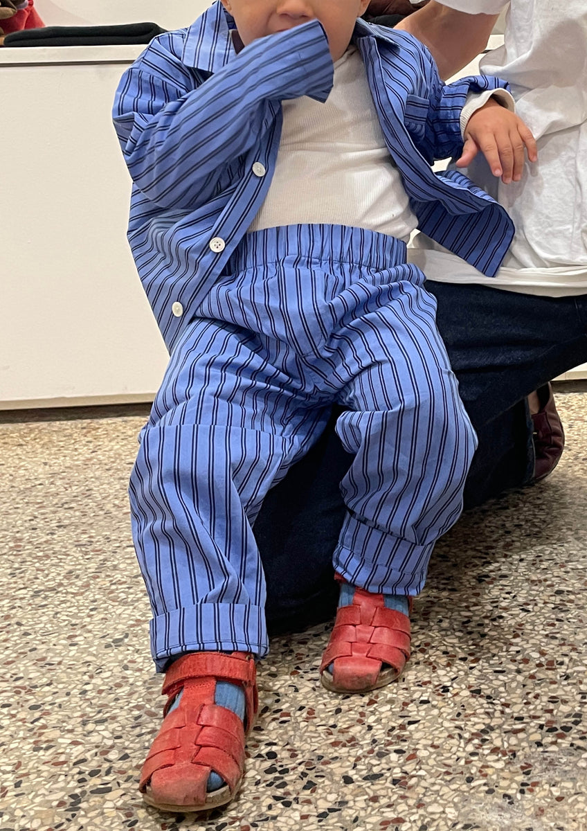 TEKLA - KIDS PYJAMAS SET BORO STRIPES – SOLAR MTP