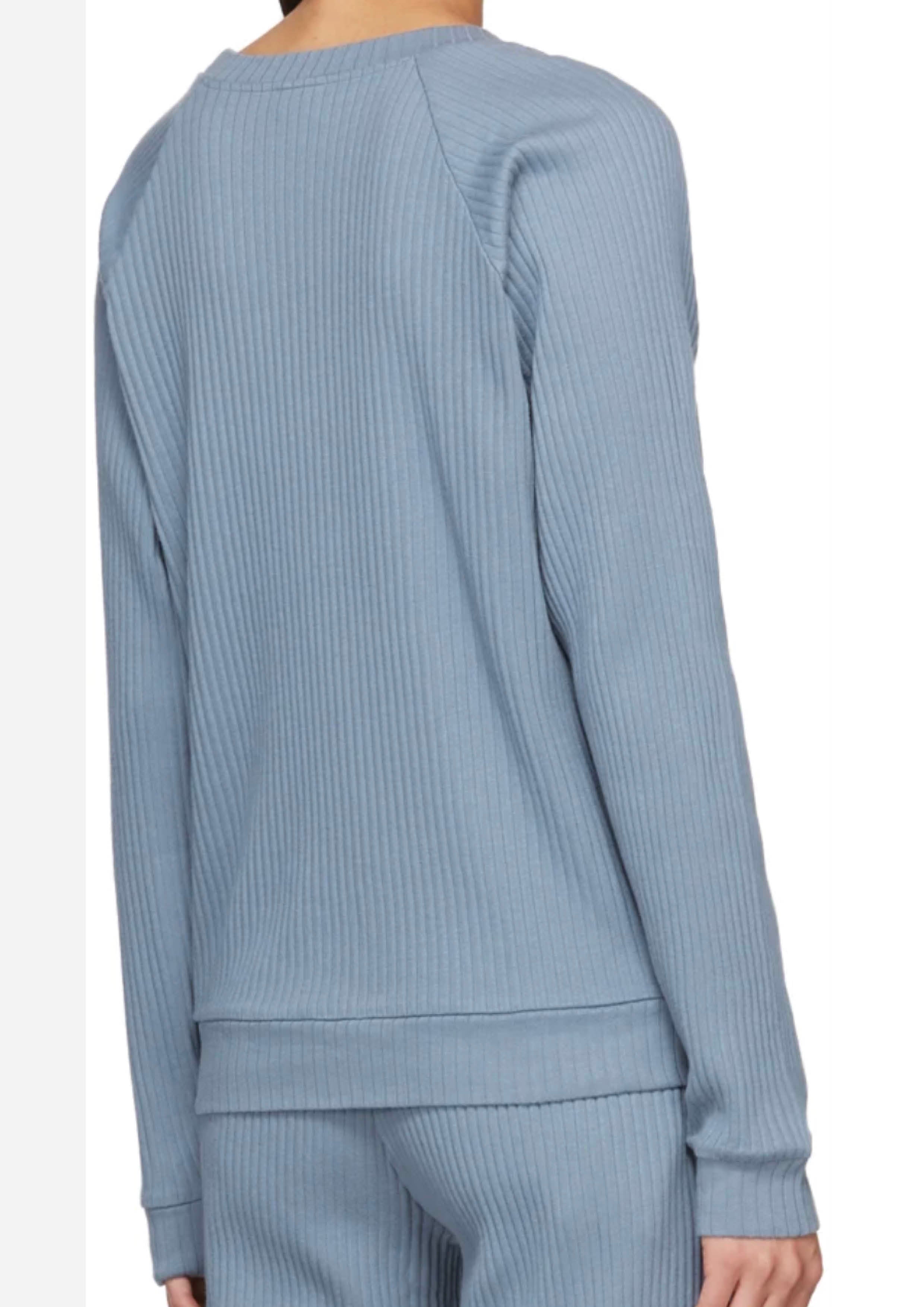 BASERANGE - BASIC SWEAT RIB FLEECE BALIU BLUE – SOLAR MTP