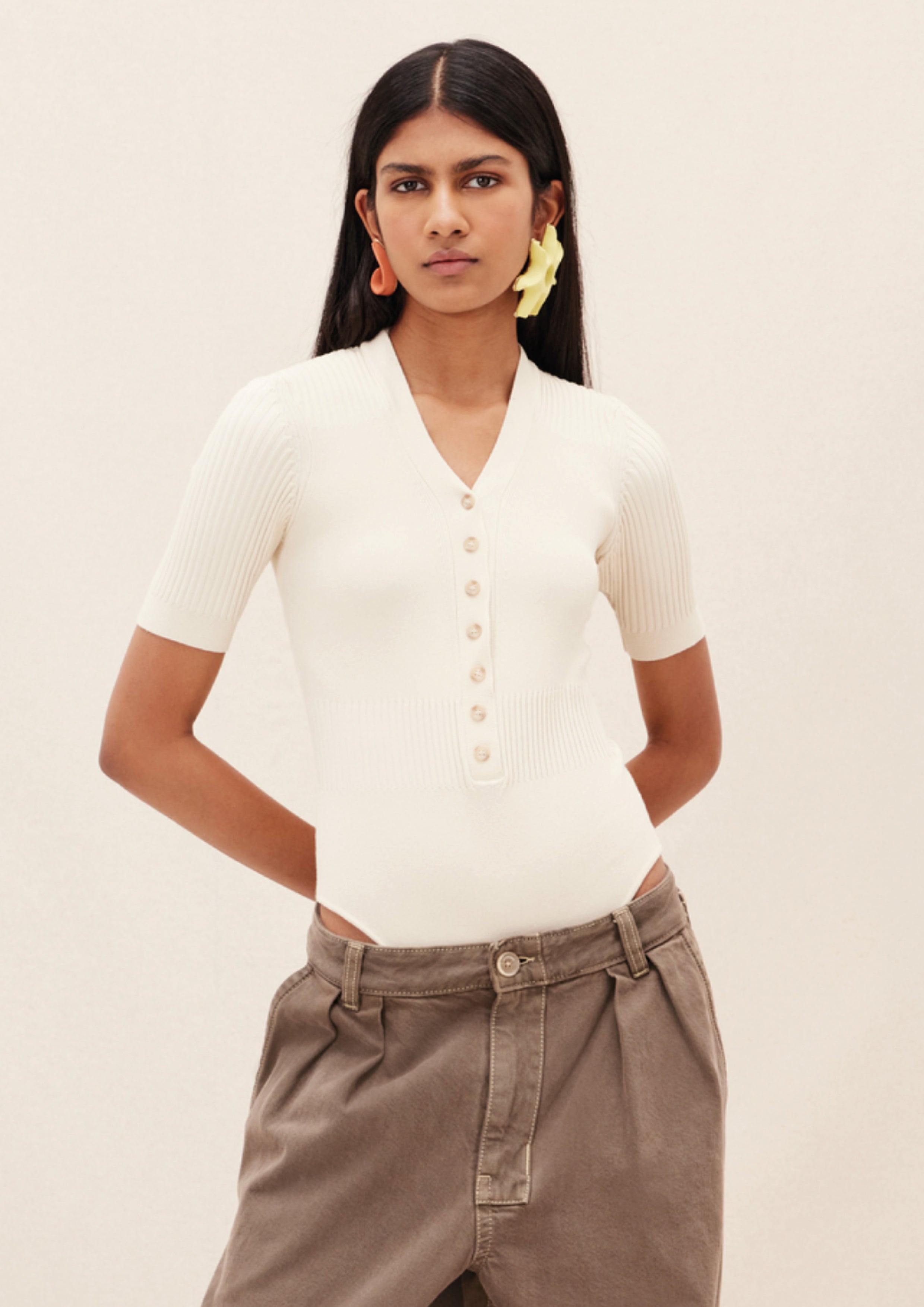 JACQUEMUS - LE BODY YAUCO OFF WHITE – SOLAR MTP